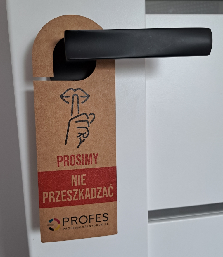 Zawieszki Na Drzwi Profesjonalnydruk pl